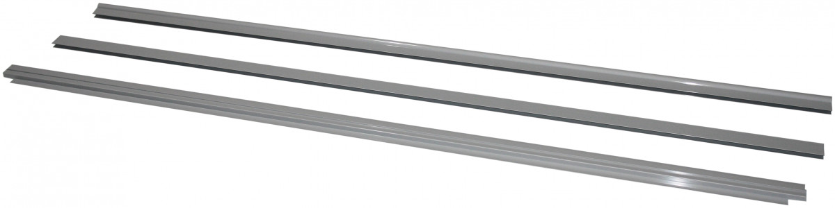 Aluliste til EMMA grå 1200x800 mm - Reservedele - F&H Com A/S